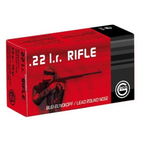 Geco 22lr Rifle 2.6 g / 40 grs Boite de 50 cps